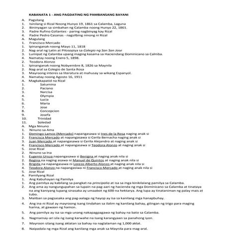 BUHAY NI RIZAL KABATAAN AT PANIMULANG EDUKASYON.pdf