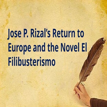 Life and works of jose rizalLife and works of jose rizal | PPT
