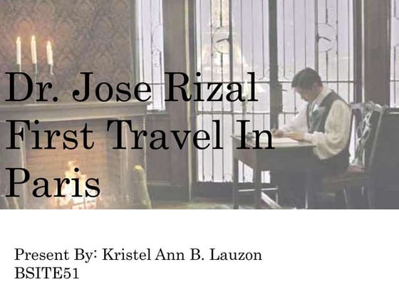 Rizal first travel abroad - sOCSCI 6 | PPTX | Africa Travel | Travel ...