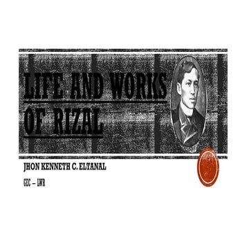 RA 1425 RIZAL LAW ,ITS PROPONENTS AND WHY IS IT CONSIDERED AS ...