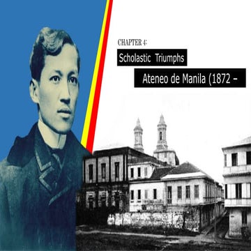Rizal Chapter 4: Scholastic Triumphs at Ateneo de Manila (1872 – 1877 ...