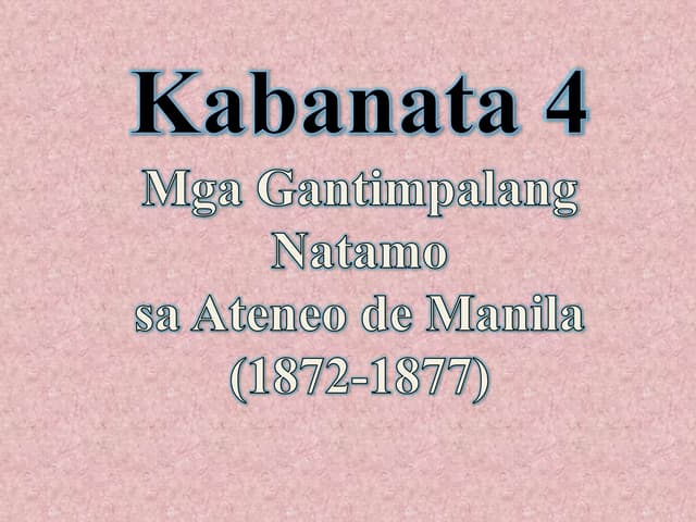 Edukasyon ni Rizal | PPTX