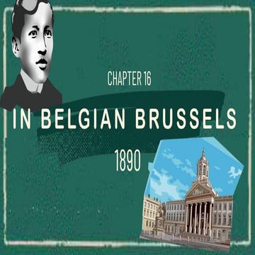 Rizal Chapter 16 In Belgian Brussels 1890 | PPTX