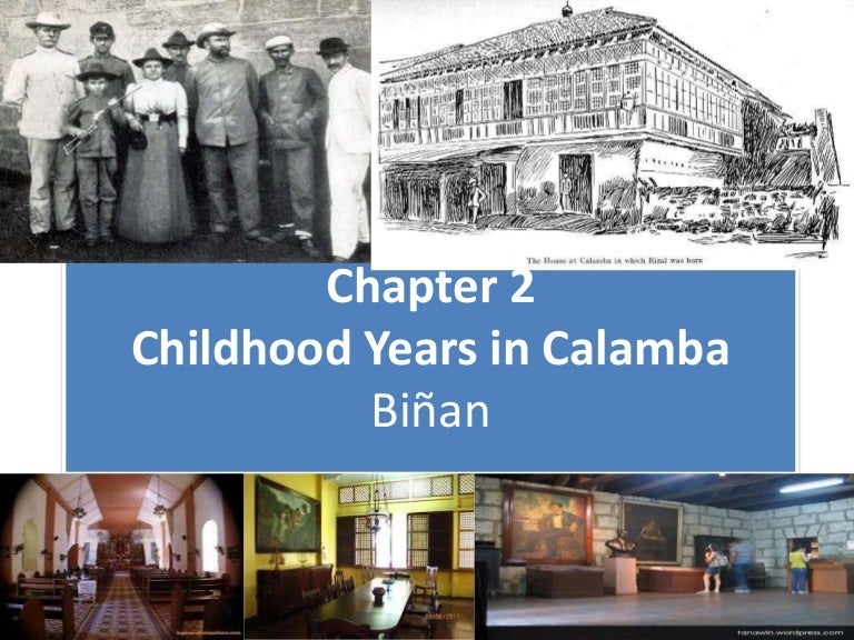 Rizal Childhood Years in Calamba & Biñan