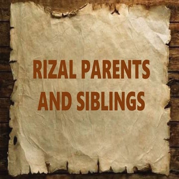 The Rizal family and siblingsssssss.pptx