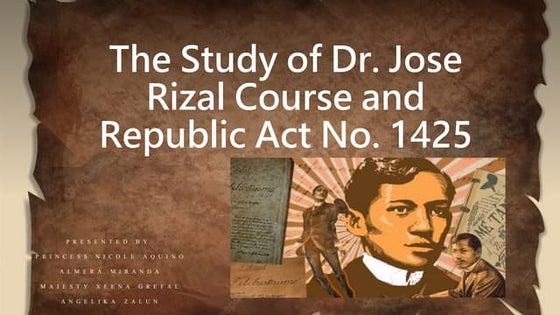 Historical background and context of rizal | PPTX | Politics