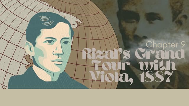Rizal’s grand tour in europe with maximo viola | PPT