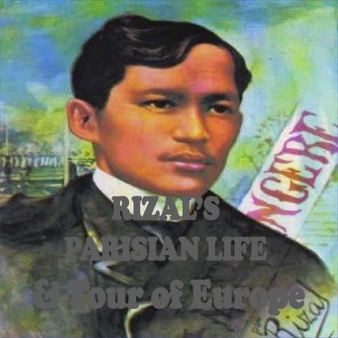 JOSE PROTACIO MERCADO RIZAL'S PARISIAN LIFE.pptx