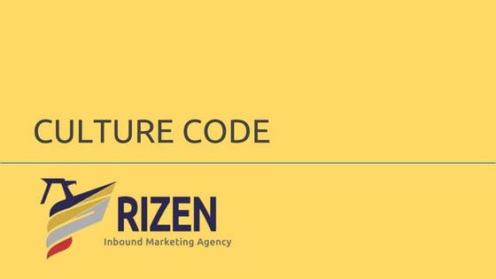 Rizen Inbound presentations