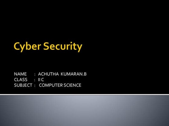 Internet Safety | Online Safety | Internet Safety Tips | PPTX | Internet for Beginners | Internet