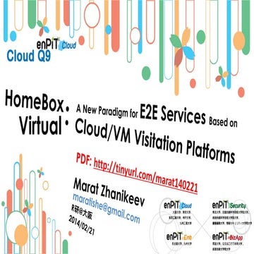E2E Services using Cloud Visitation Platforms | PDF