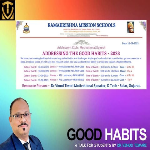 Good Habits for Students | PPT