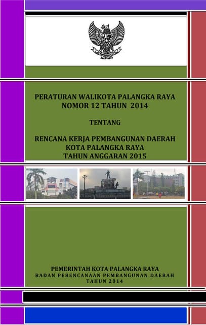 Sk penetapan renja 2019 | PDF