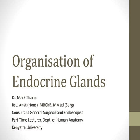 Histology of endocrine glands | PPTX