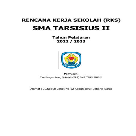 Program Kerja (RKS) SMA TARSISIUS II.pdf