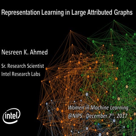 Representation Learning In Large Attributed Graphs Ppt Free Download
