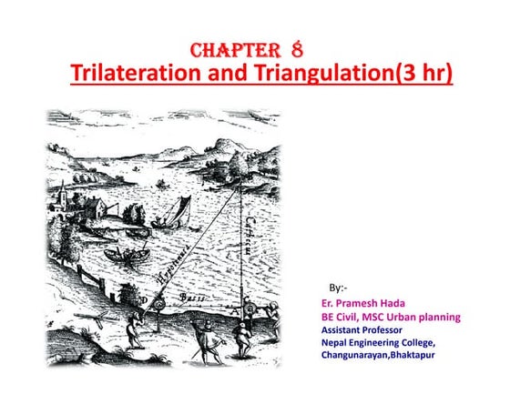 Triangulation and Trilateration | PPT