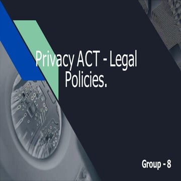 Privacy act | PPTX