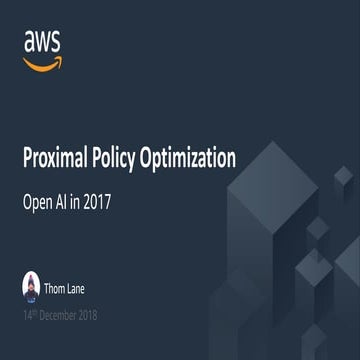 Proximal Policy Optimization Reinforcement Learning Ppt