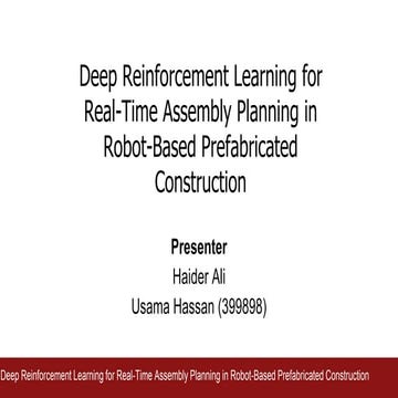 Deep_Reinforcment_learning_Presentation.pptx | Strategy Video Games ...