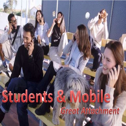 Study of Students Behavior on Mobile Phones | PPTX