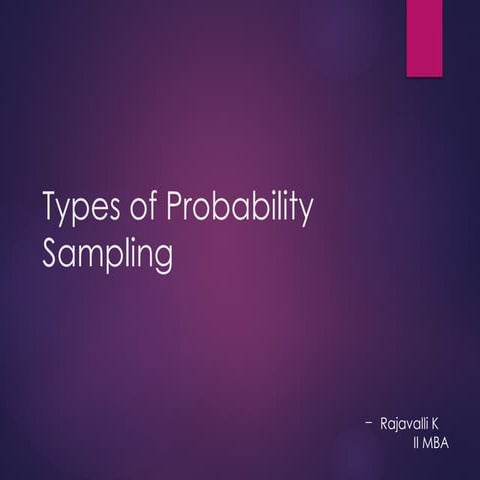 Types of probability sampling and its pros and cons.pptx
