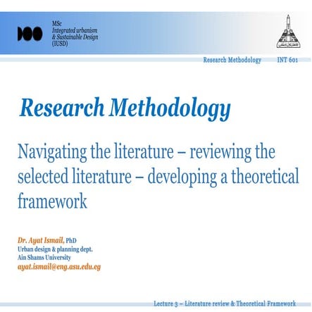 Research methodology 1 | PPTX