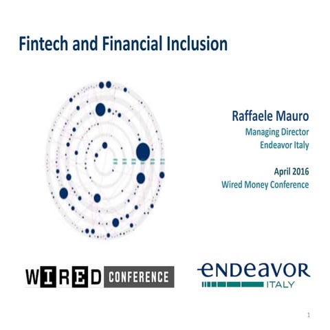 Fintech and Financial Inclusion | PPTX