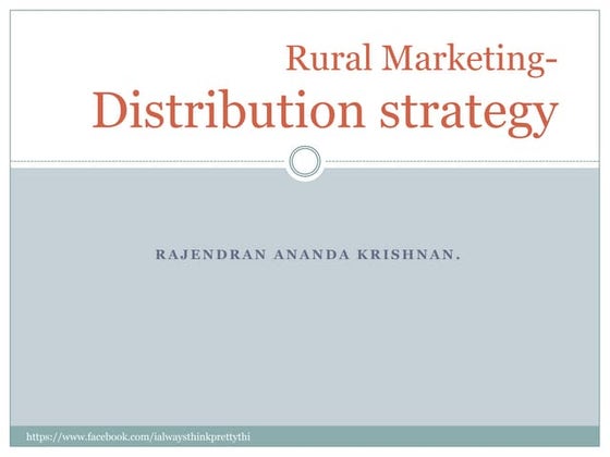 HUL Distribution Model | PDF