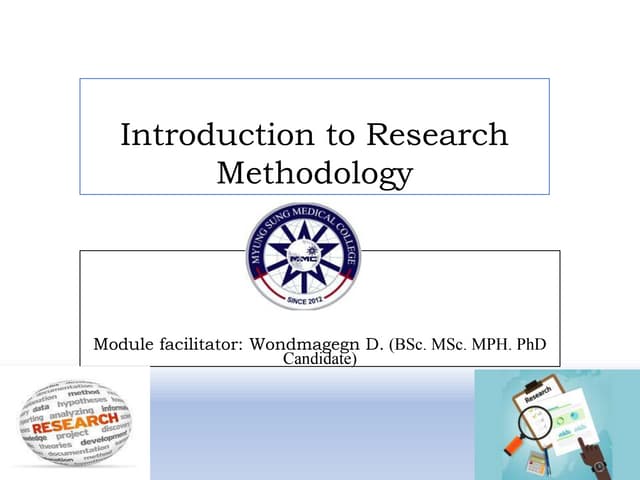 Research Methodology presentation for dental | PPTX | Dental Health | Diseases and Conditions
