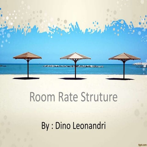 Dynamic Pricing for Hotel Revenue Management | PPTX