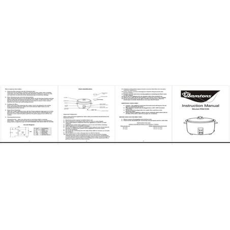 How to Use the Rice Cooker + Steamer Manual | PDF