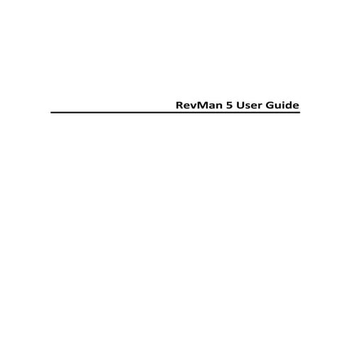 Rm5userguide | PDF