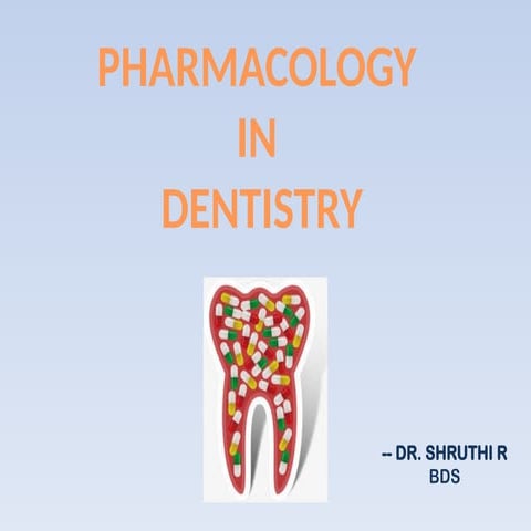 Pharmacology in Dentistry (Oral Surgery).pptx