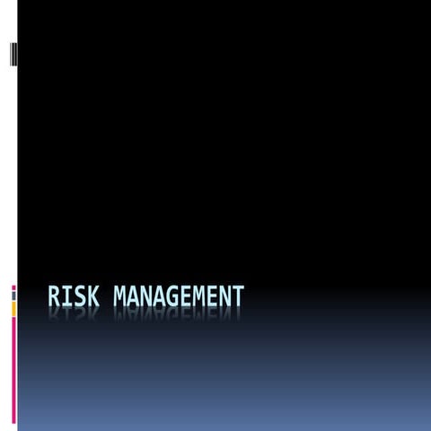Risk Management | PPSX