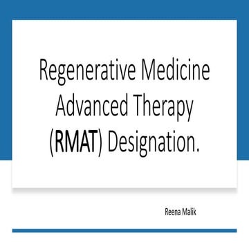 RMAT Designation | PPTX