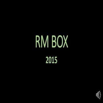 Rm box 2 | PPT