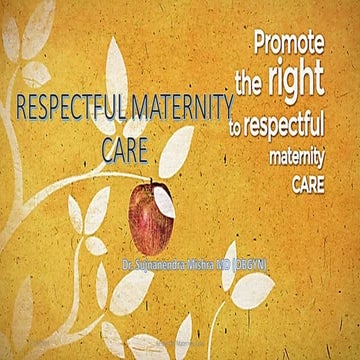 Respectful Maternity Care | PPTX