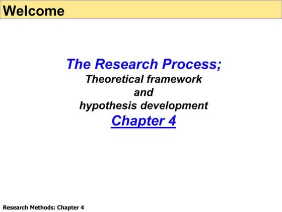 Research methodology for research in english | PPT