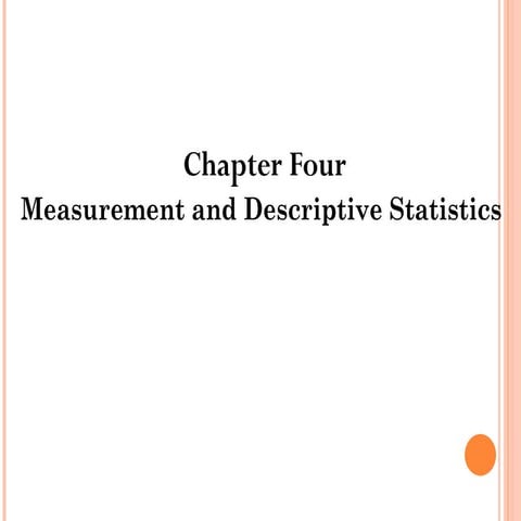 RM chapter-4 (3).ppt measurements and descriptive | PPT