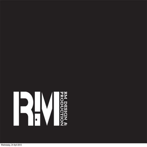 RM Design and Production job references | PDF