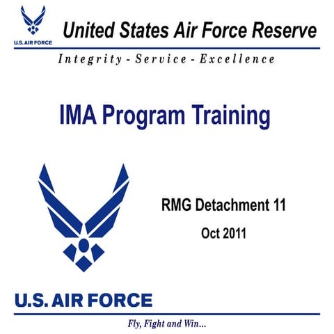 RMG DET 11 IMA Program | PPT