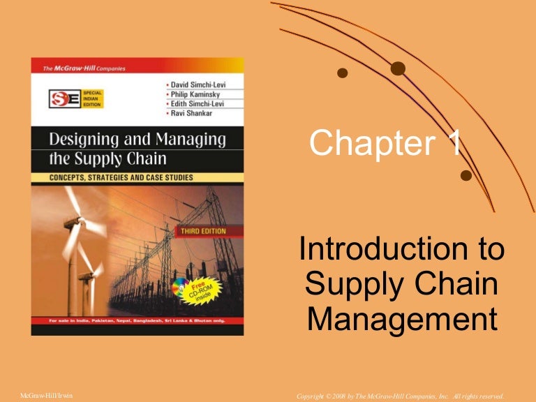 Introduction To Supply Chain Management