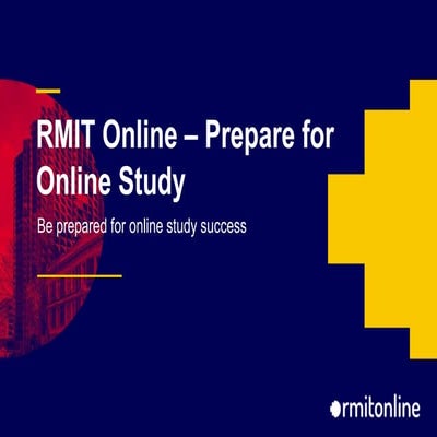 Preparing for online postgraduate study | PPT