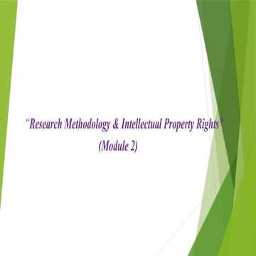 RM Module-2.pptxwdwaaaaaaaaaaaaaaaaaaaaaaaaaaaa | PPTX