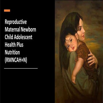 UNICEF: GOBI FFF Program | PPTX