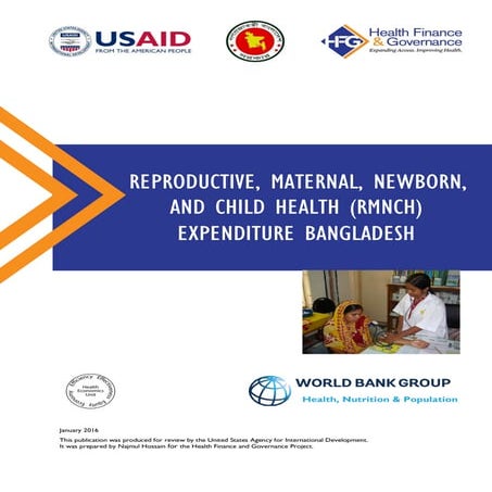 Reproductive, Maternal, Newborn, and Child Health (RMNCH) Expenditure ...