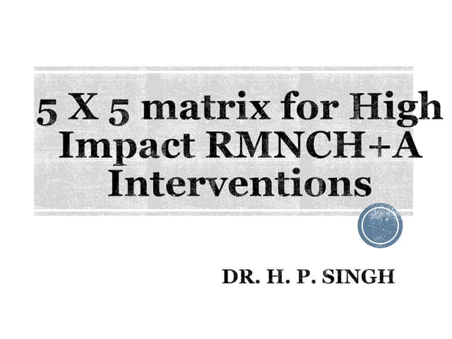 Rmnch+a | PPTX | Pregnancy | Reproductive Health