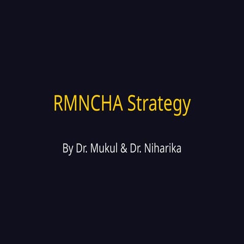 RMNCHA PowerPoint presentation psm .pptx