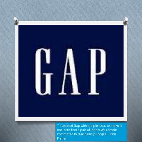 Gap Inc. - Case Analysis (Strategic Audit) | PPTX